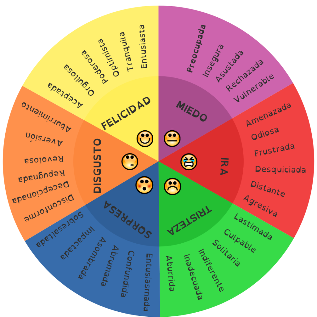 La rueda de las emociones - Con Amor de Tribu